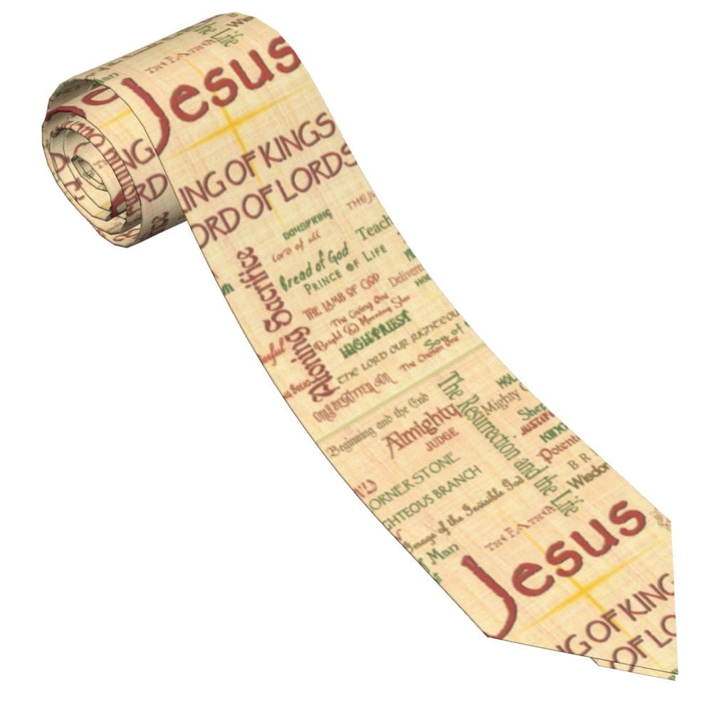 Biblical Quotes Necktie | Religious Christian Quotes Neck Tie | Lord's ...