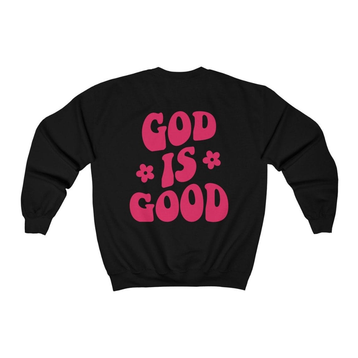 'God is Good' Back Print Hoodie | Christian Slogan Hoodie | Lord's Guidance