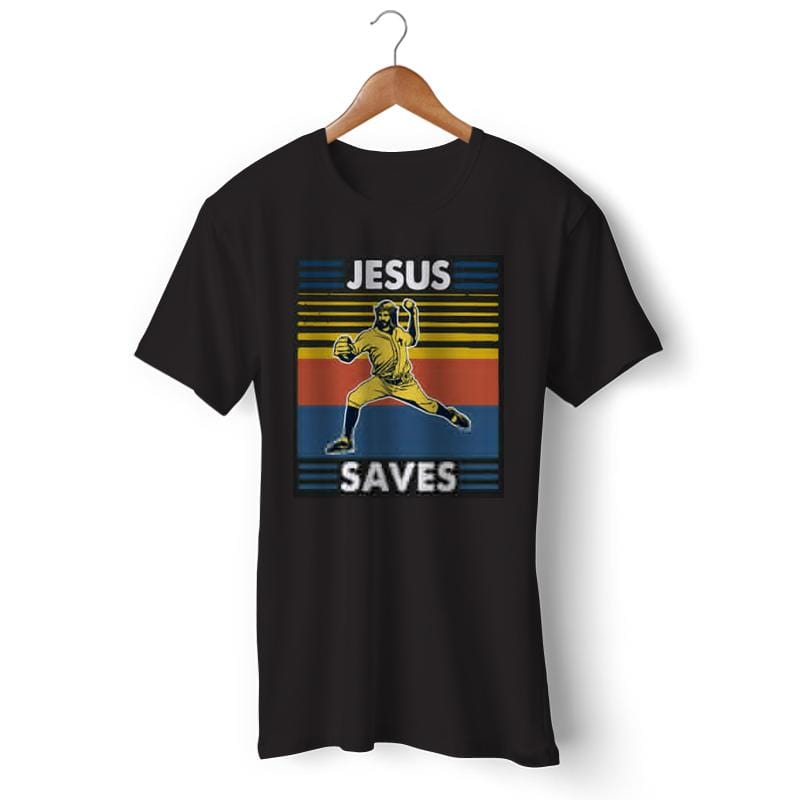 Jesus Saves Baseball Shirt | Lord's Guidance